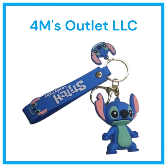 Disney | Accessories | Lilo Stitch 3d Keychain For Women And Girls Cute ...